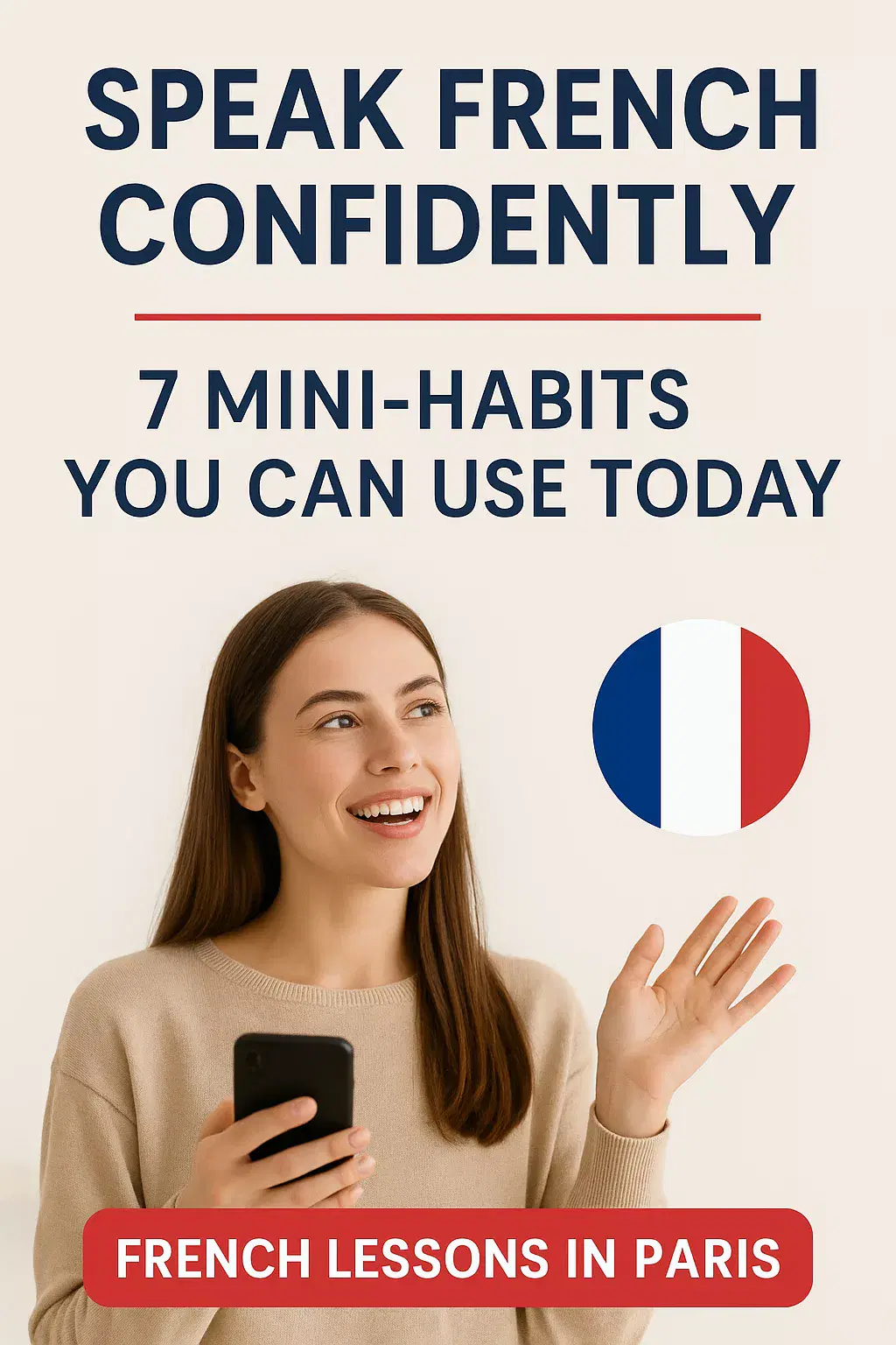 7 Easy Mini-Habits You Can Use to Speak French Confidently
